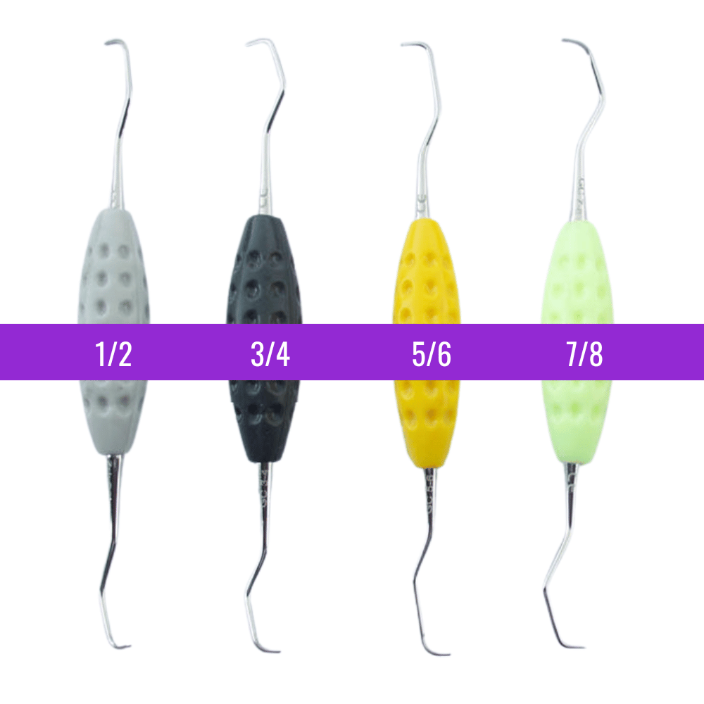 Gracey Küretten SET | 7 Colour Küretten – PIXEL.dental Shop