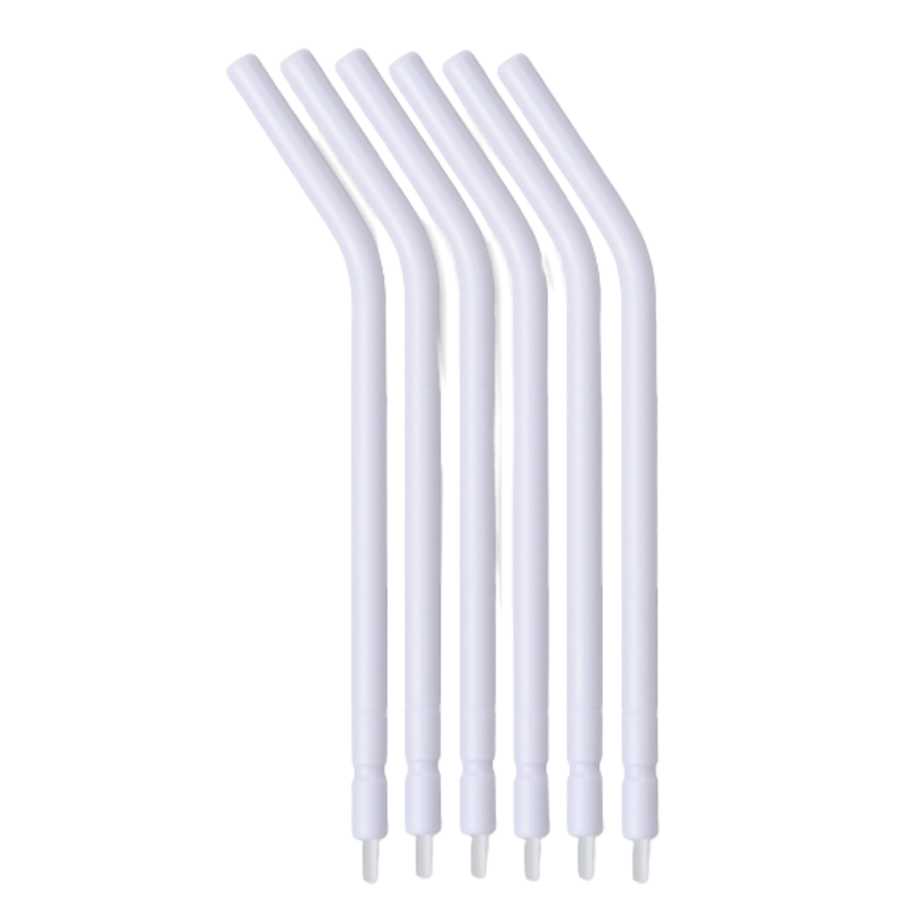 Einweg Luft/Wasser Spritzenaufsätze | lang mit Kern | 250 Stück,opaque ...